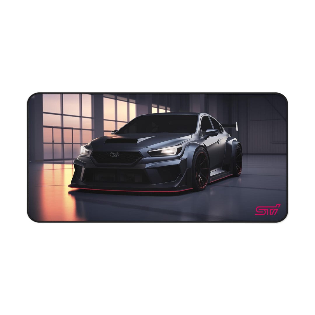 Subaru WRX STI Concept Desk Mat - Etsy Australia