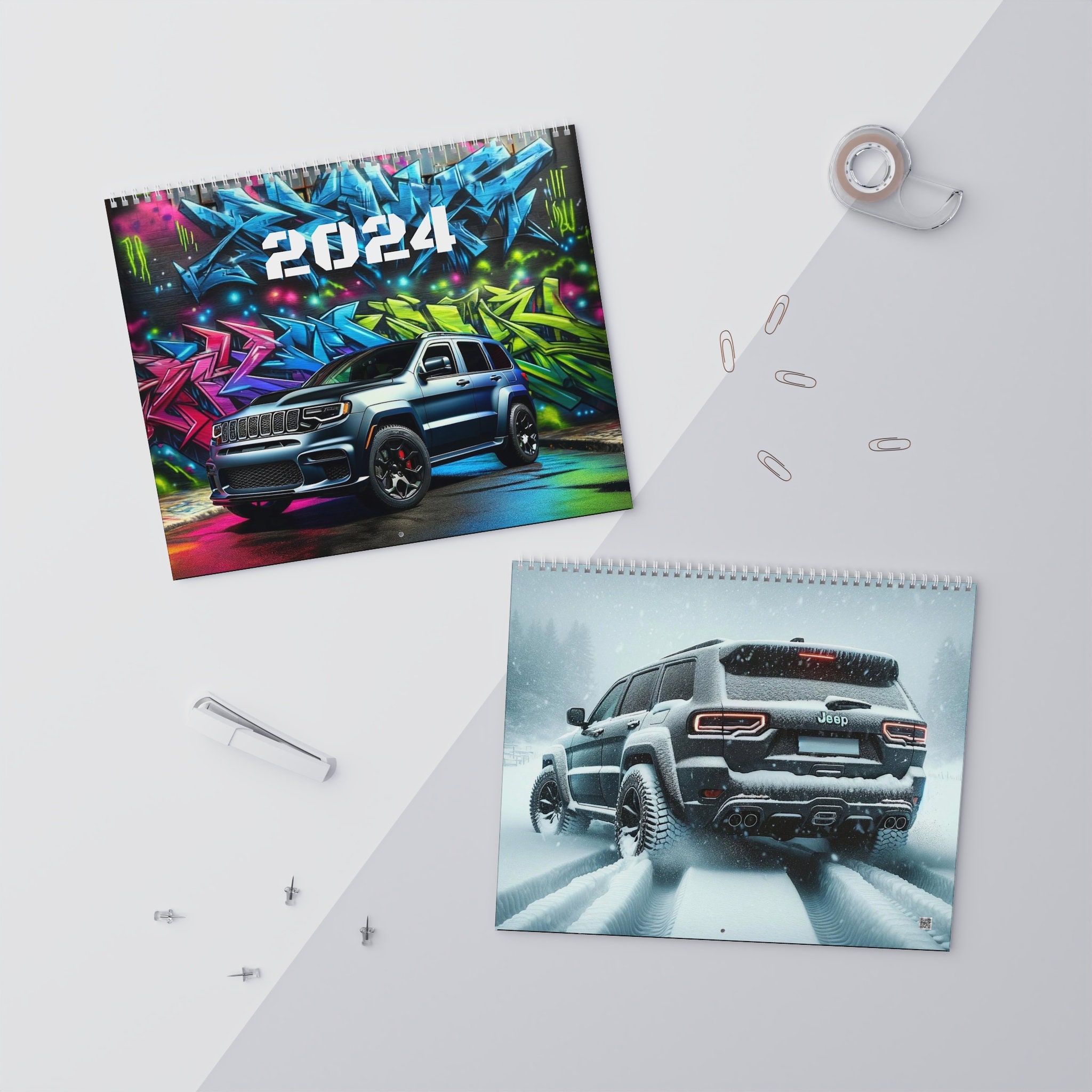 Jeep Trackhawk Wall Calendar 2024 - Etsy