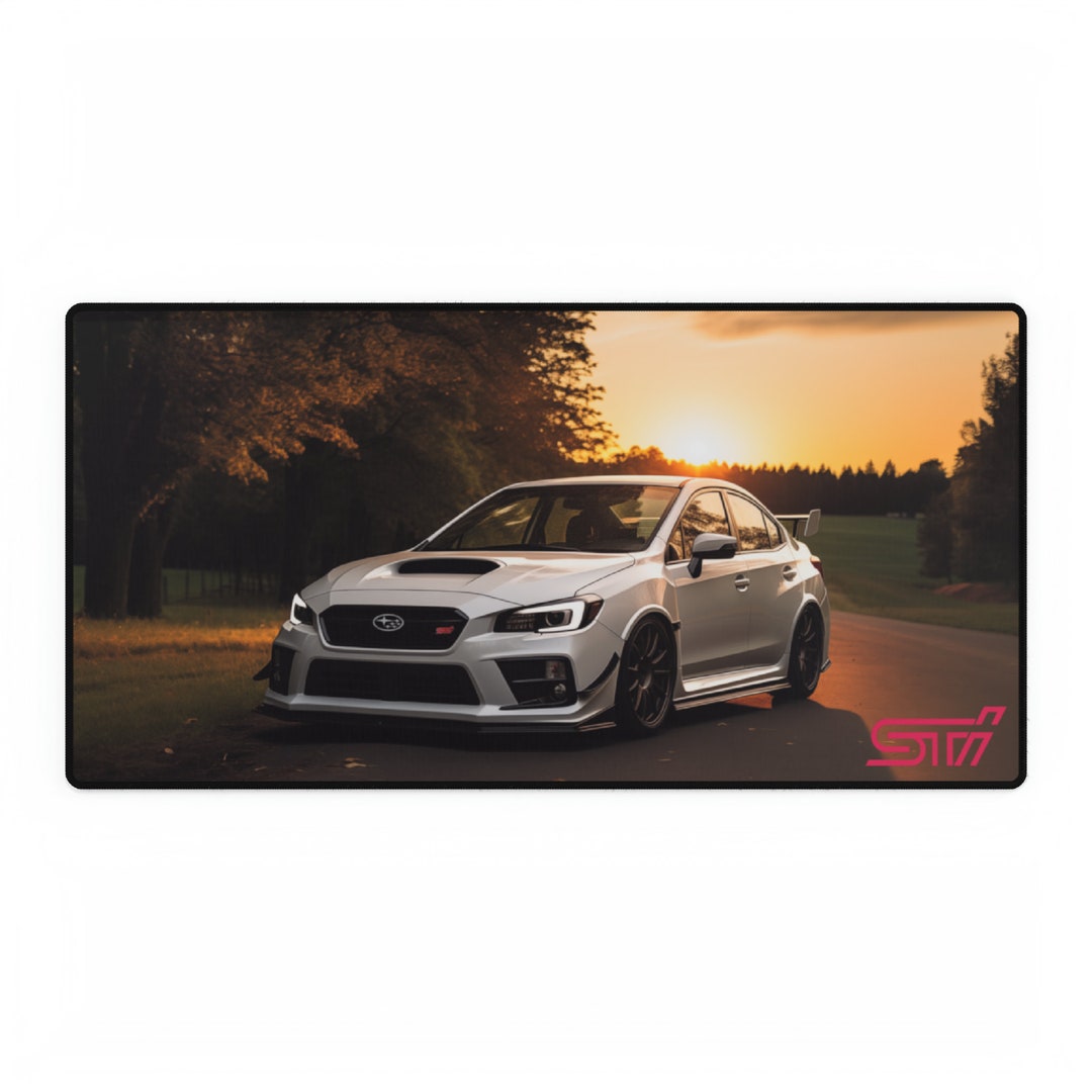 Subaru WRX STI Nature BG Desk Mat - Etsy