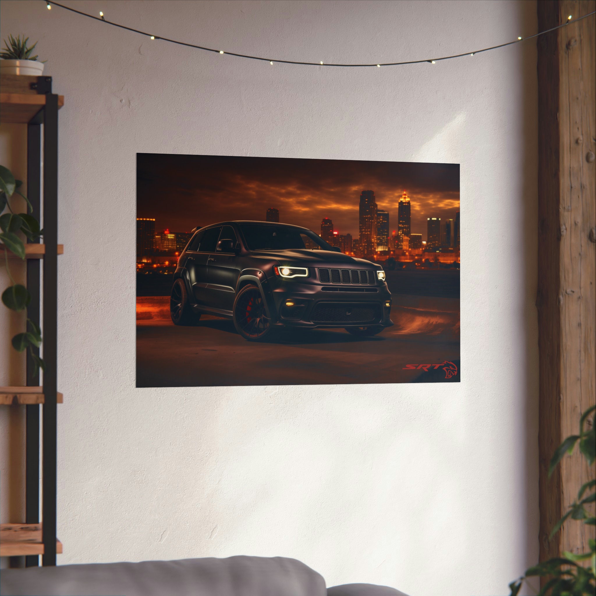 Storm Jeep Trackhawk SRT Poster - Etsy