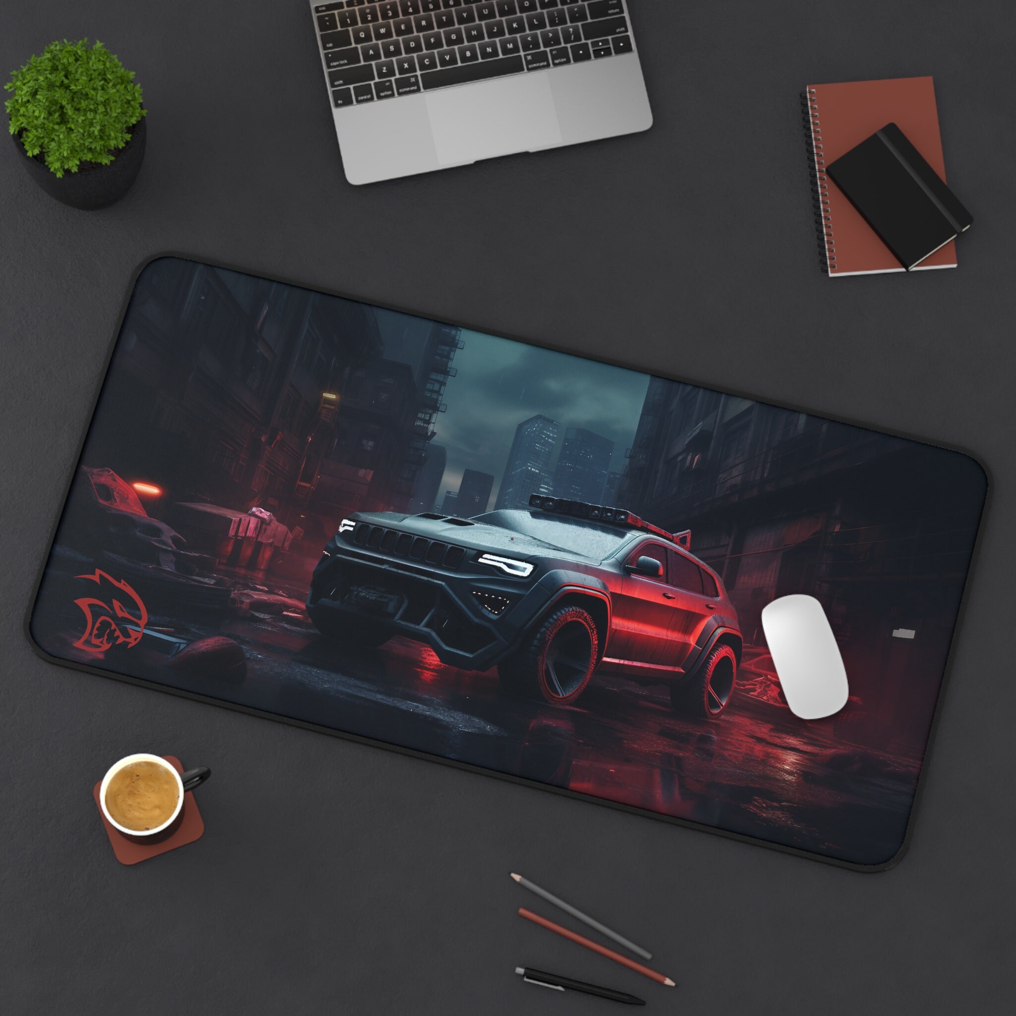 Jeep Trackhawk Cyberpunk Desk Mat - Etsy