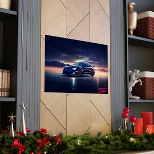 Subaru WRX STI Galaxy Poster - Etsy