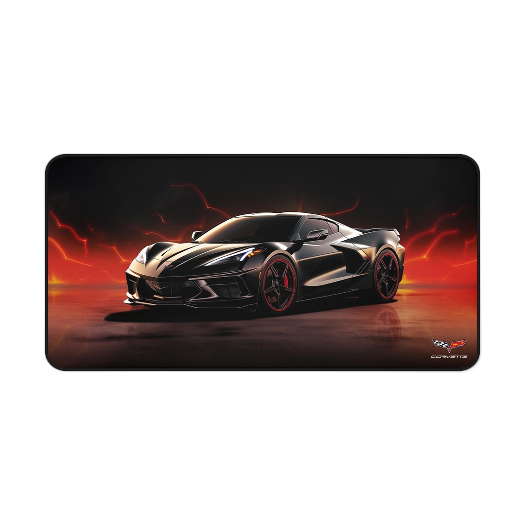 Chevrolet Corvette Orange Spark Desk Mat - Etsy