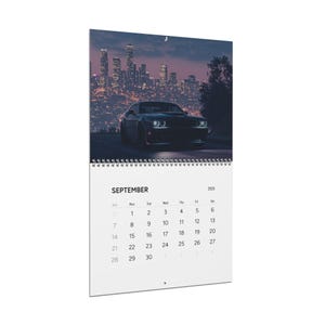 Dodge Challenger SRT Wall Calendar (2025) - Etsy