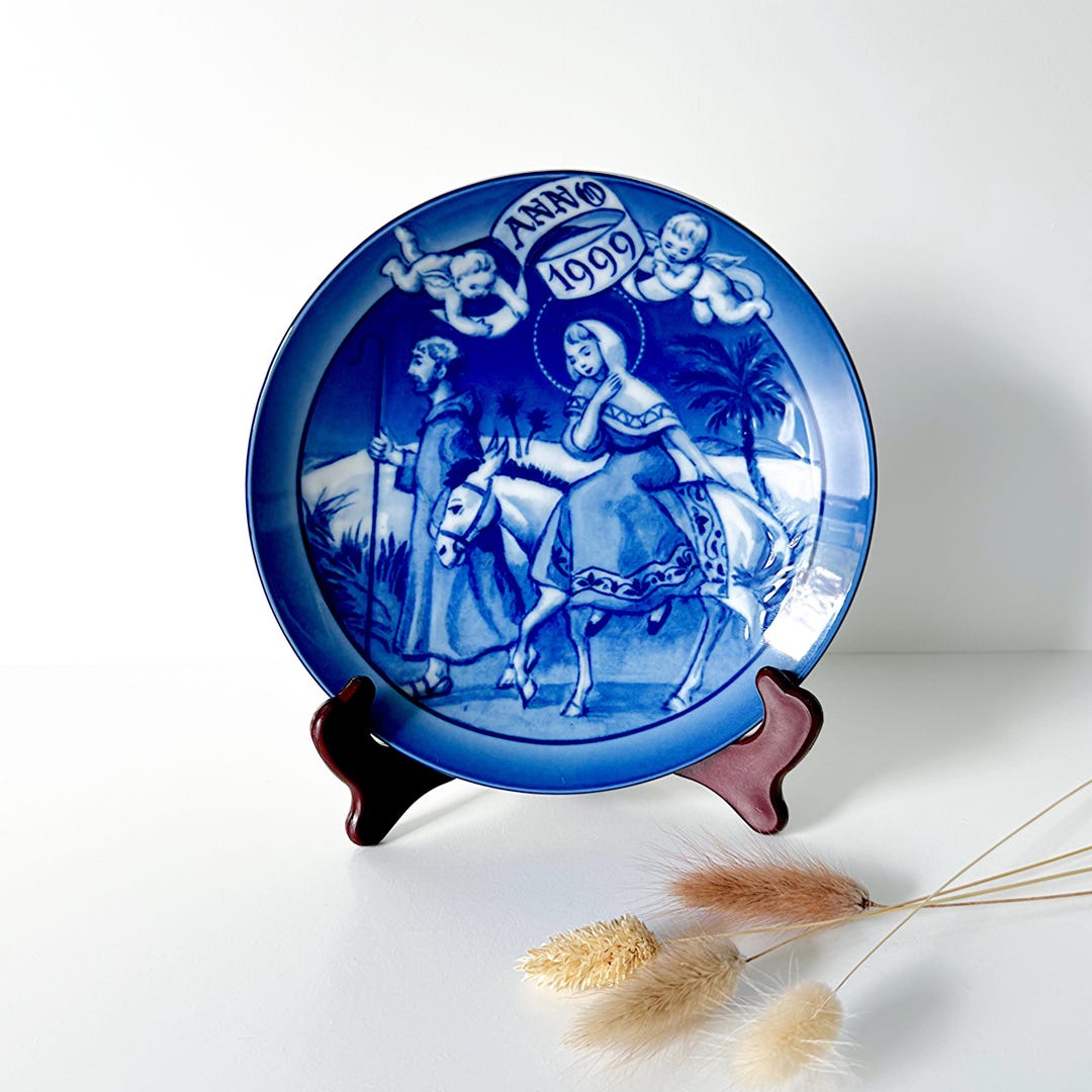 Vintage 1999 Christineholm Christmas Plate – Sven Vestergaard Swedish ...
