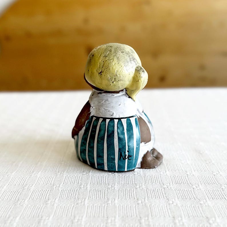 Vintage 1970s Ceramic Girl Figurine Designed by Ninnie Forsgren for ...