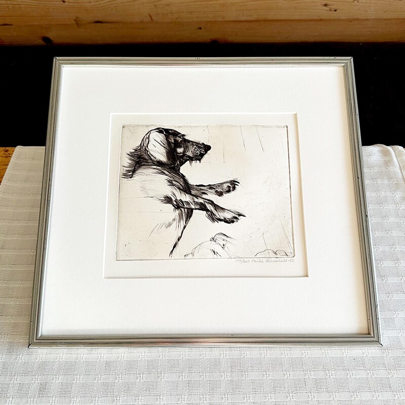 Dog Etching - Etsy