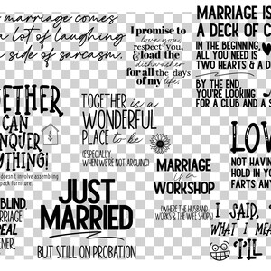Marriage SVG, Newlywed PNG, Wedding Svgs, Marrying Designs, Commercial ...