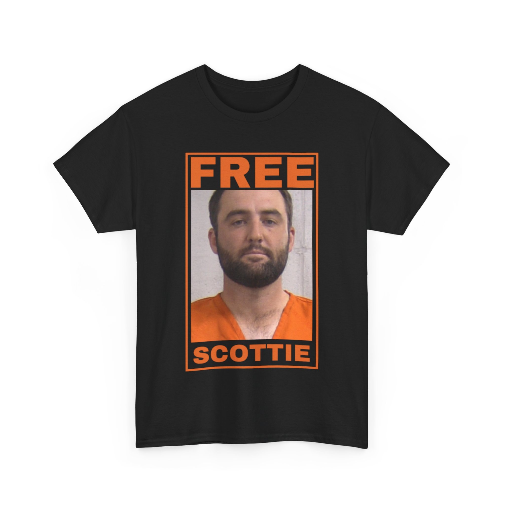 Free Scottie Tee, Scottie Scheffler Mugshot Tee, Funny Golf Gift, Golf ...