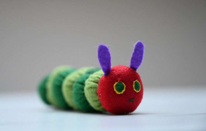 The Very Hungry Caterpillar 3D Felt Story Set - Etsy
