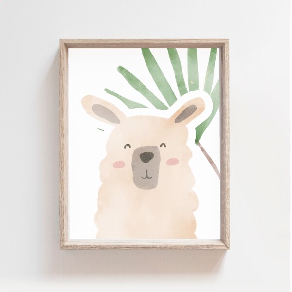 Llama Nursery Decor - Etsy