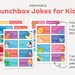 Lunchbox Jokes Printable, Lunch Box Notes, Jokes for Kids, Lunchbox ...