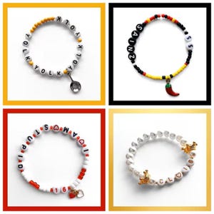 Custom Simple F1 Bracelet - Etsy