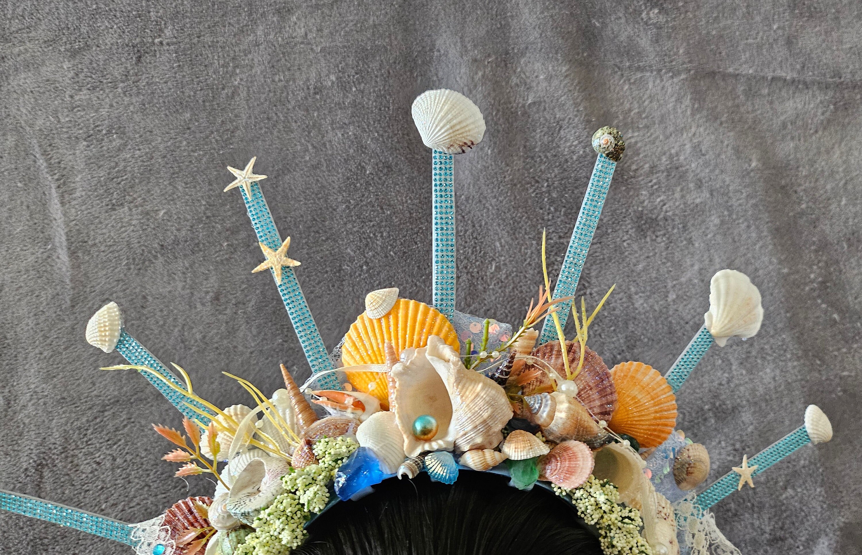 Mermaid Crown LIGHT UP Headpiece Headband - Etsy