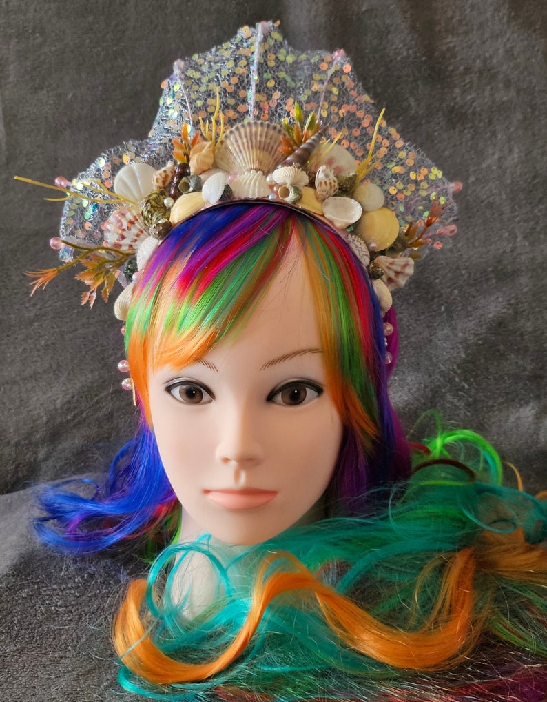 Mermaid Crown LIGHT UP Headpiece Headband - Etsy