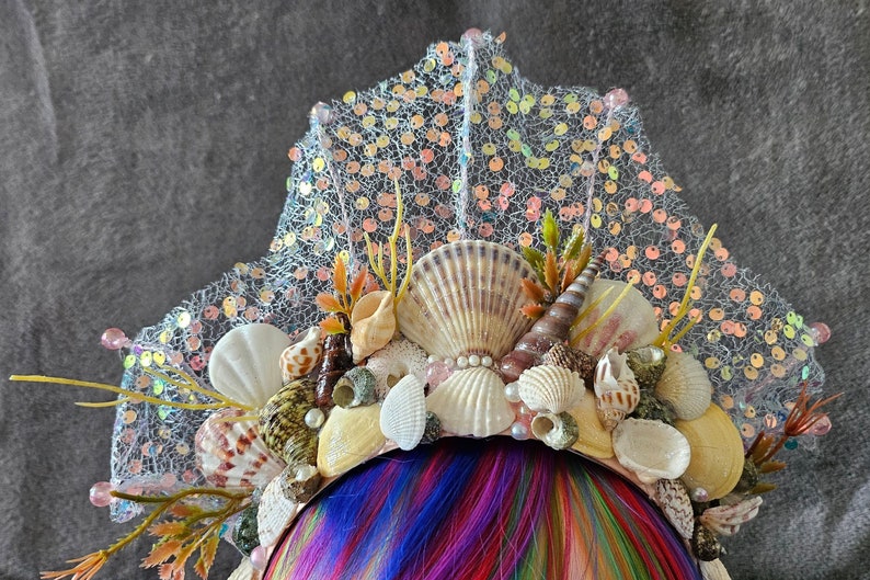 Mermaid Crown LIGHT UP Headpiece Headband - Etsy