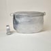 Silver Bum Bag, Silver Sling Bag, Silver Fanny Bag, Real Leather Silver ...