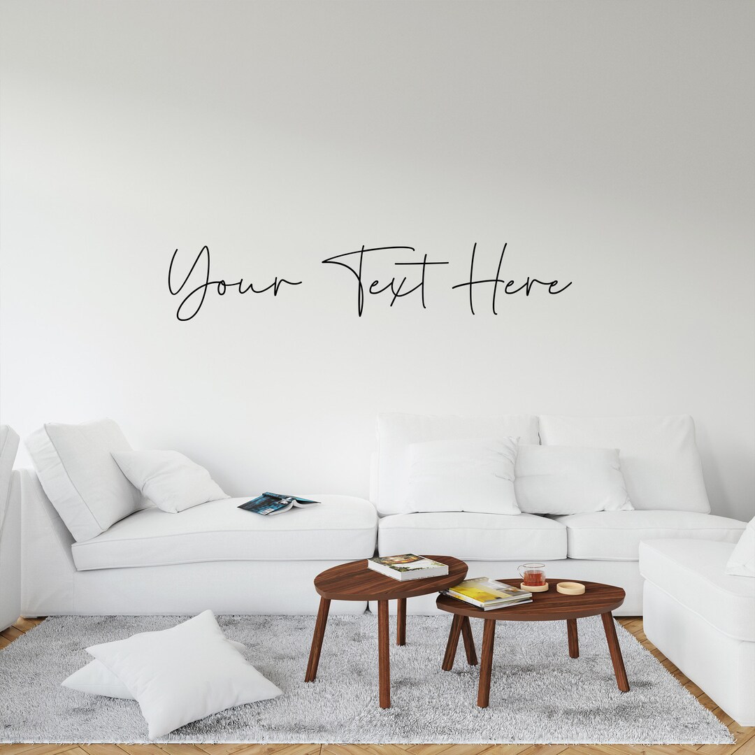 Custom Quote Decal Create Your Own Custom Decal Design - Etsy