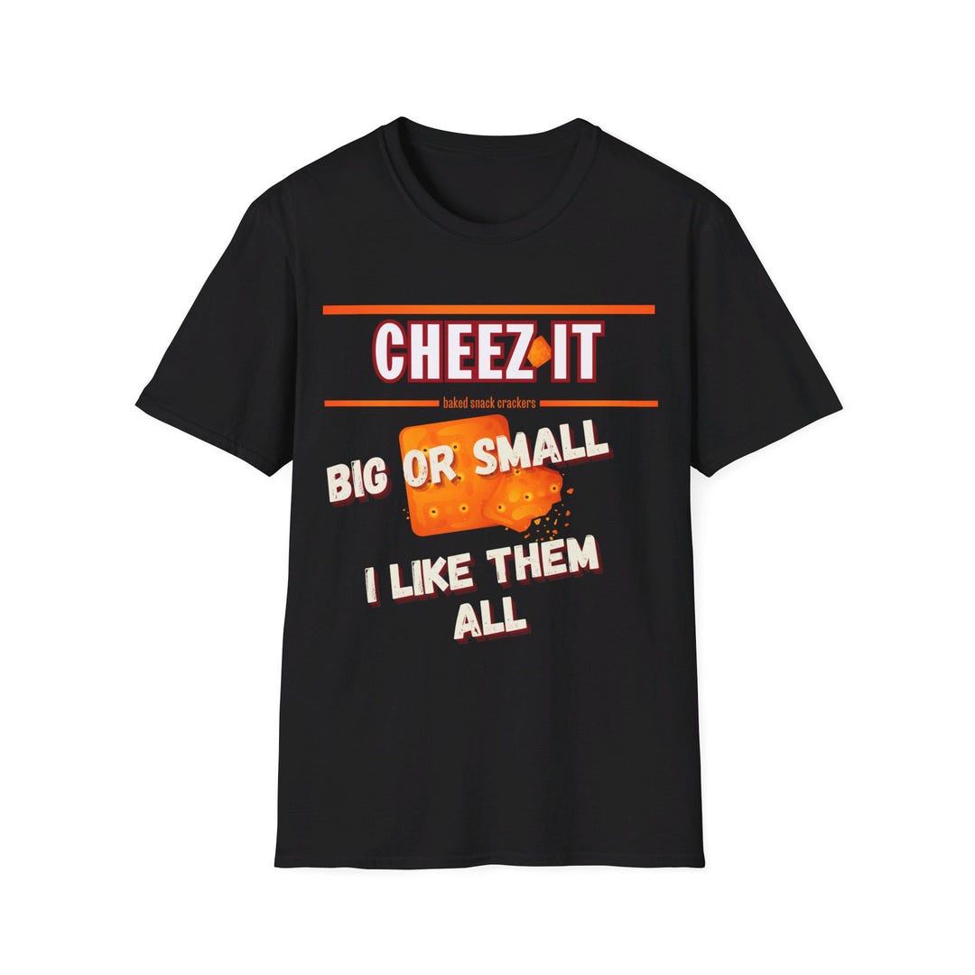 Cheez It Fun Foodies Custom Designed Unisex Softstyle T-shirt - Etsy