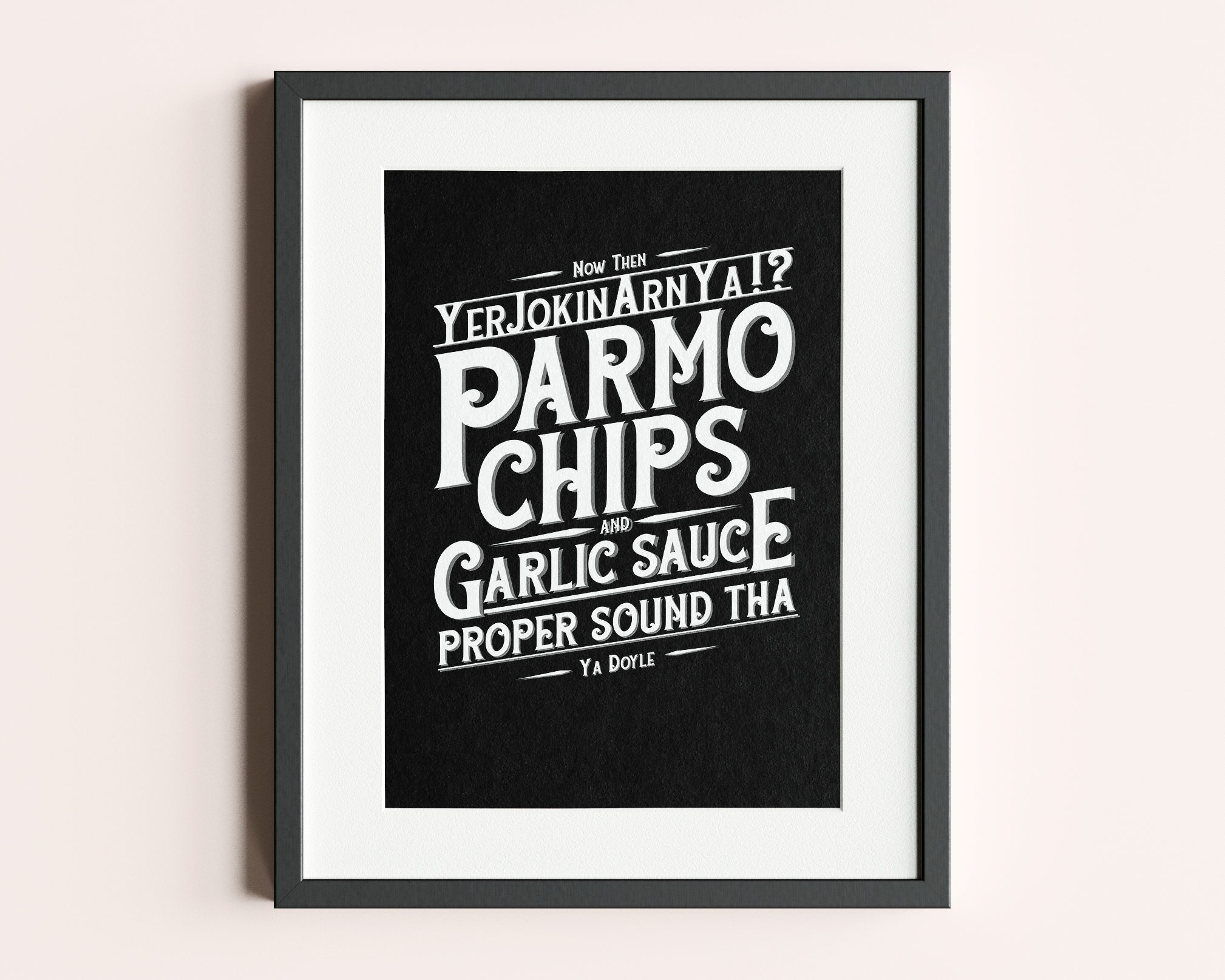 Teesside Middlesbrough Dialect Slang Typography Print - Etsy