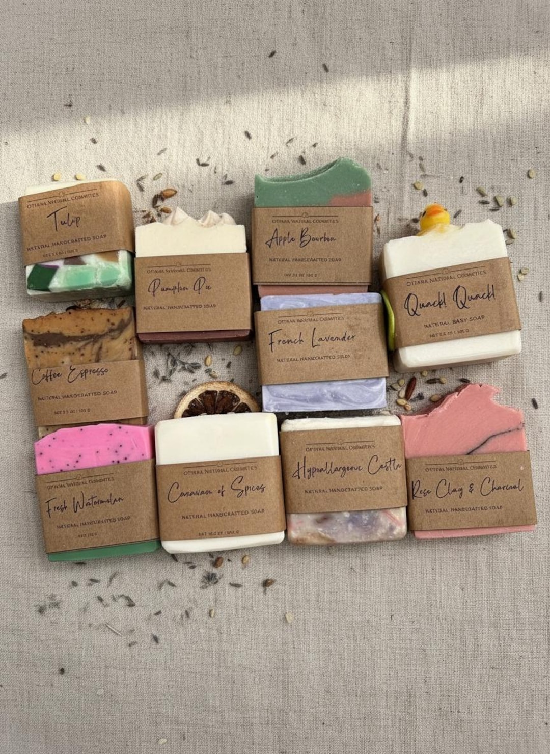 Handmade Scented Soap Bar: Watermelon, Rose, Coffee, More - Etsy Canada