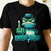 Funny Frog Middle Finger Attitude Shirt, Frog You Graphic Tee, Humorous ...
