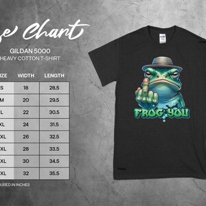 Funny Frog Middle Finger Attitude Shirt, Frog You Graphic Tee, Humorous ...