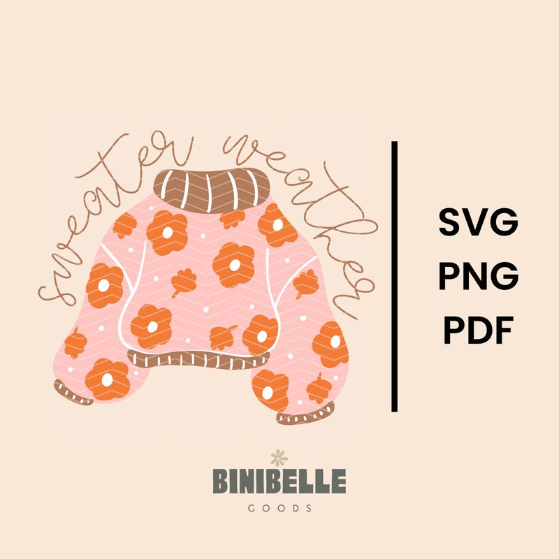 Sweater Weather Printable - Etsy