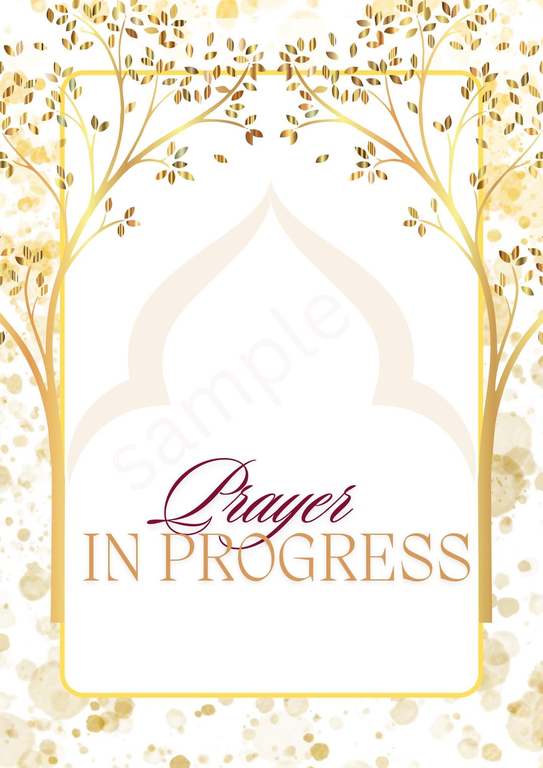 Islamic Prayer Sign -printable - Etsy