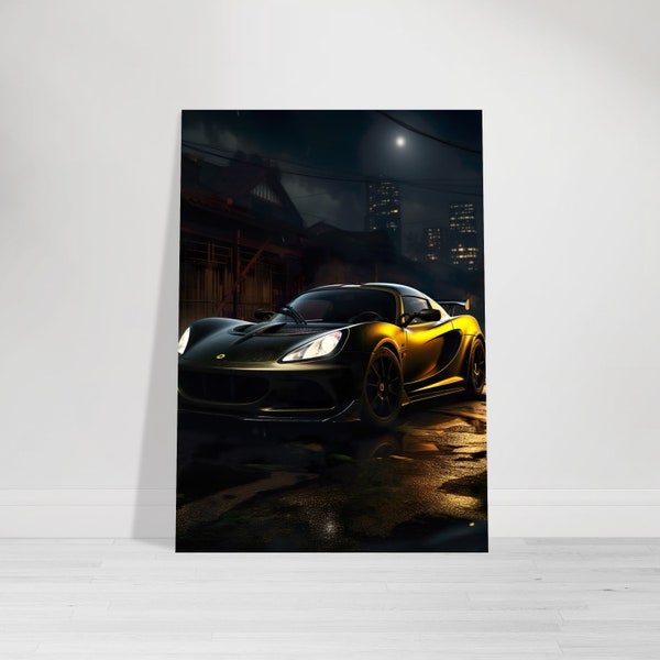 Lotus Elise Custom Poster - Etsy