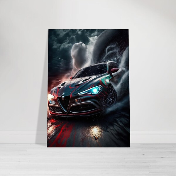 Alfa Giulia Poster - Etsy