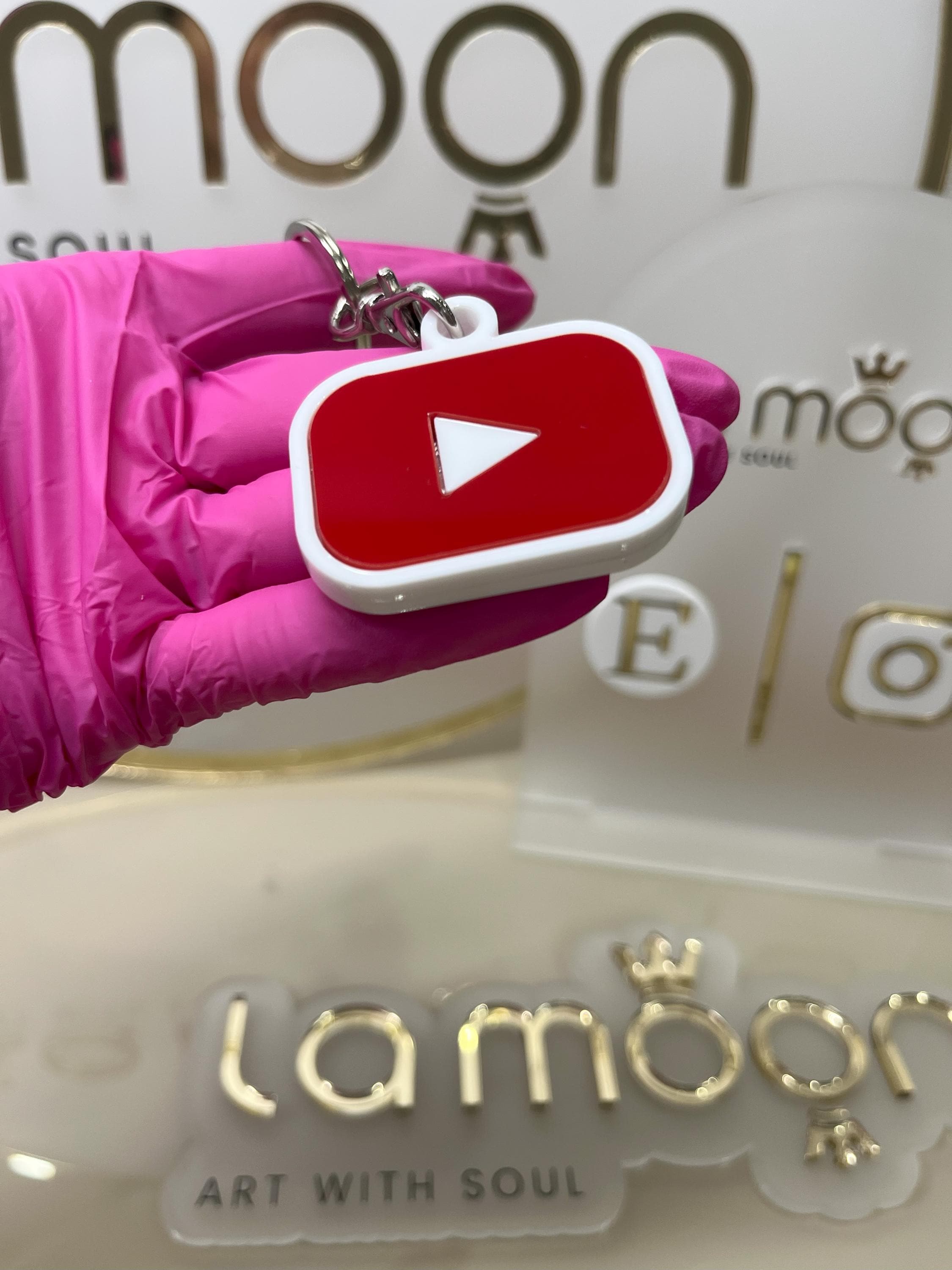 NFC Keychain SVG Nfc Sscannable Diy Ai Nfc Keychain Youtube Keyring Nfc Tag Laserfile Llaveros ...