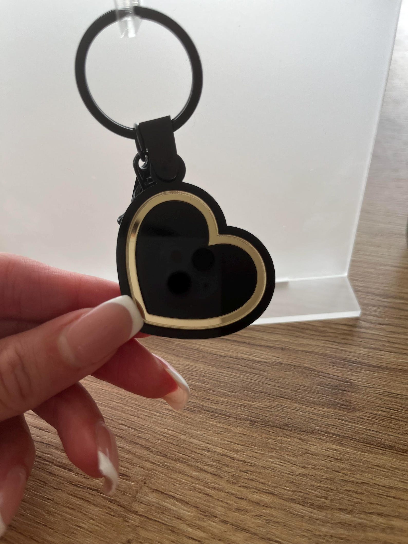 Heart Logo Keychain NFC or QR Code Digital SVG File for Laser - Etsy