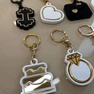 Scratched NFC Keychains: Sample Imperfect Keyrings - Etsy