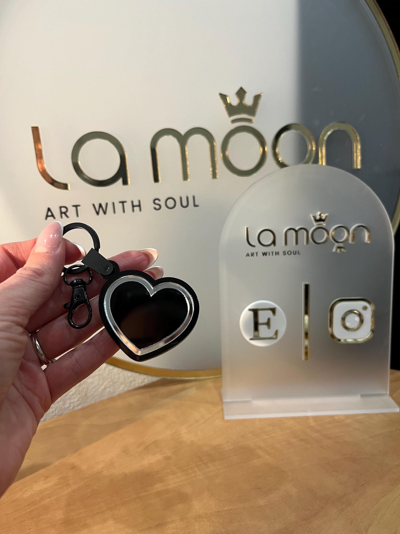 Heart Logo Keychain NFC or QR Code Digital SVG File for Laser - Etsy