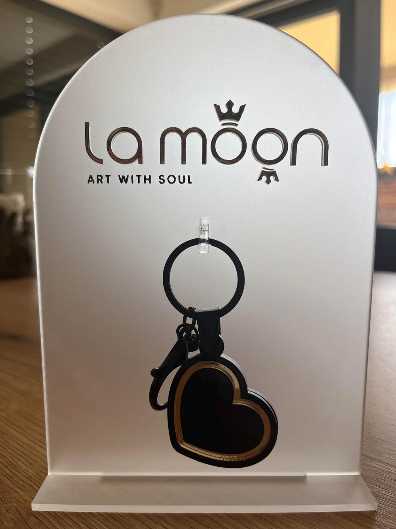 Heart Logo Keychain NFC or QR Code Digital SVG File for Laser - Etsy