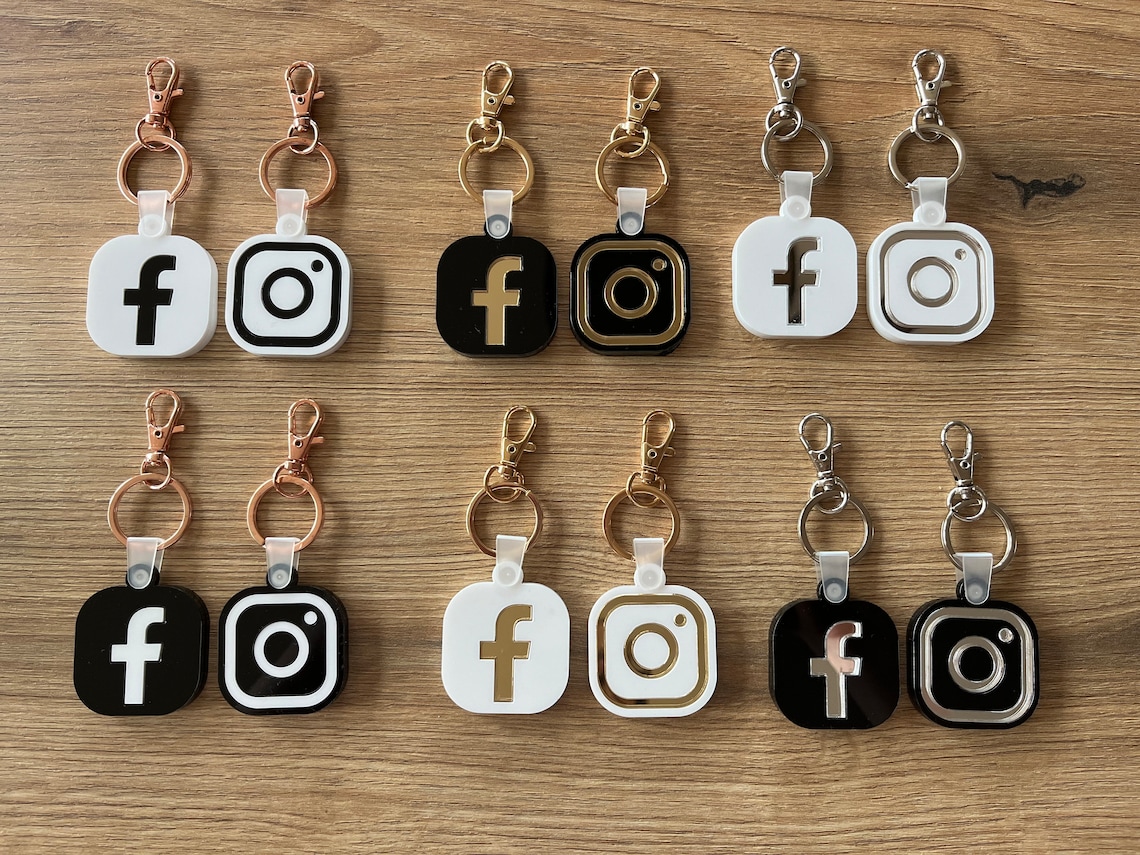 NFC Keychain Nfc Tag Facebook Smart Nfc Keychain Fb Nfc NFC Card ...