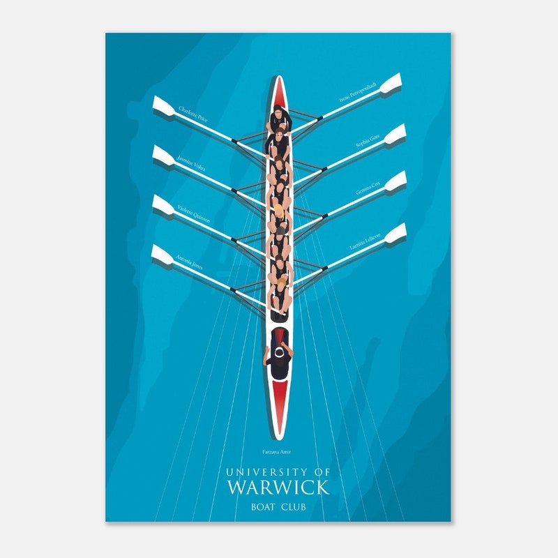 Rowing Art - Etsy