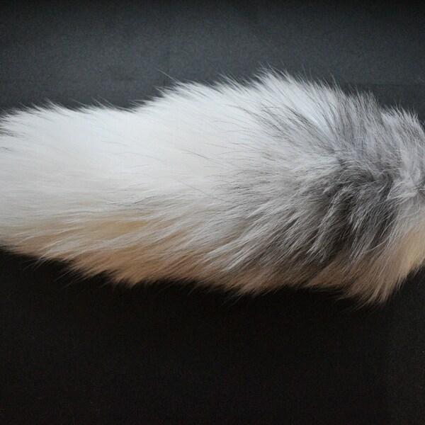 Marble Fox Tail - Etsy