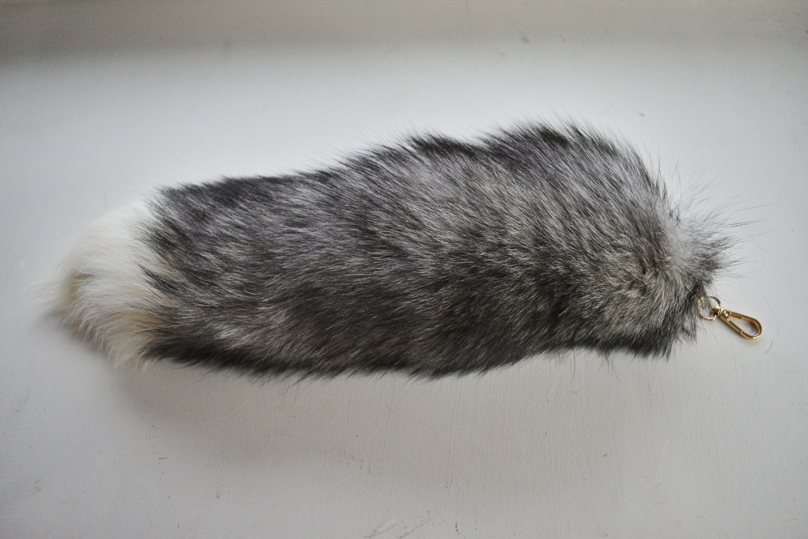 Indigo Fox Tail - Etsy
