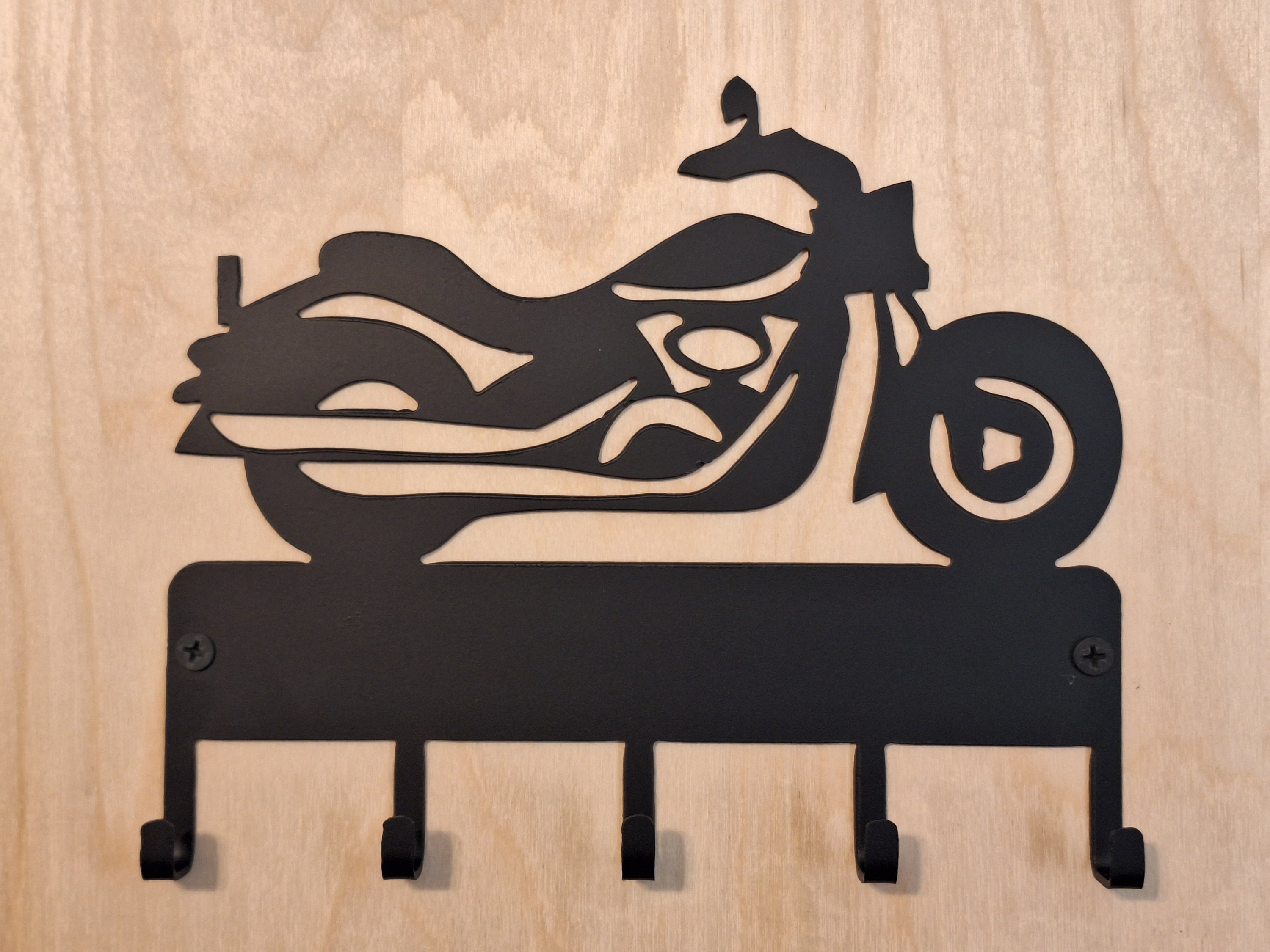 Motorcycle Key Holder: Decorative Metal Key Rack - Etsy