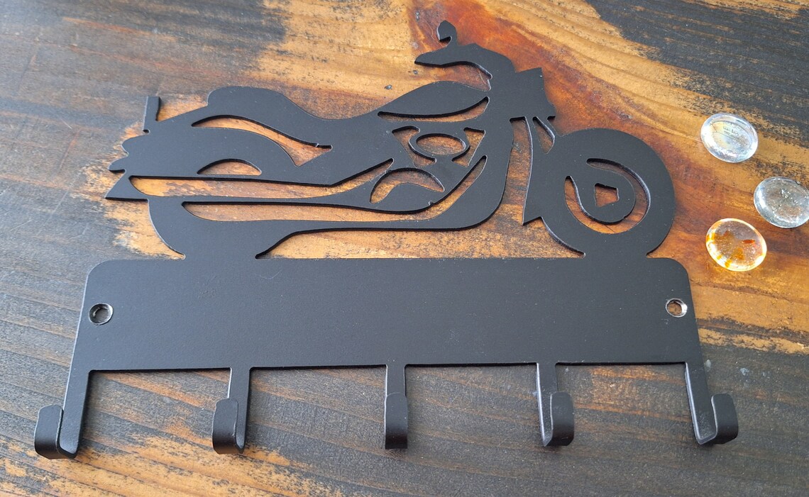 Motorcycle Key Holder: Decorative Metal Key Rack - Etsy