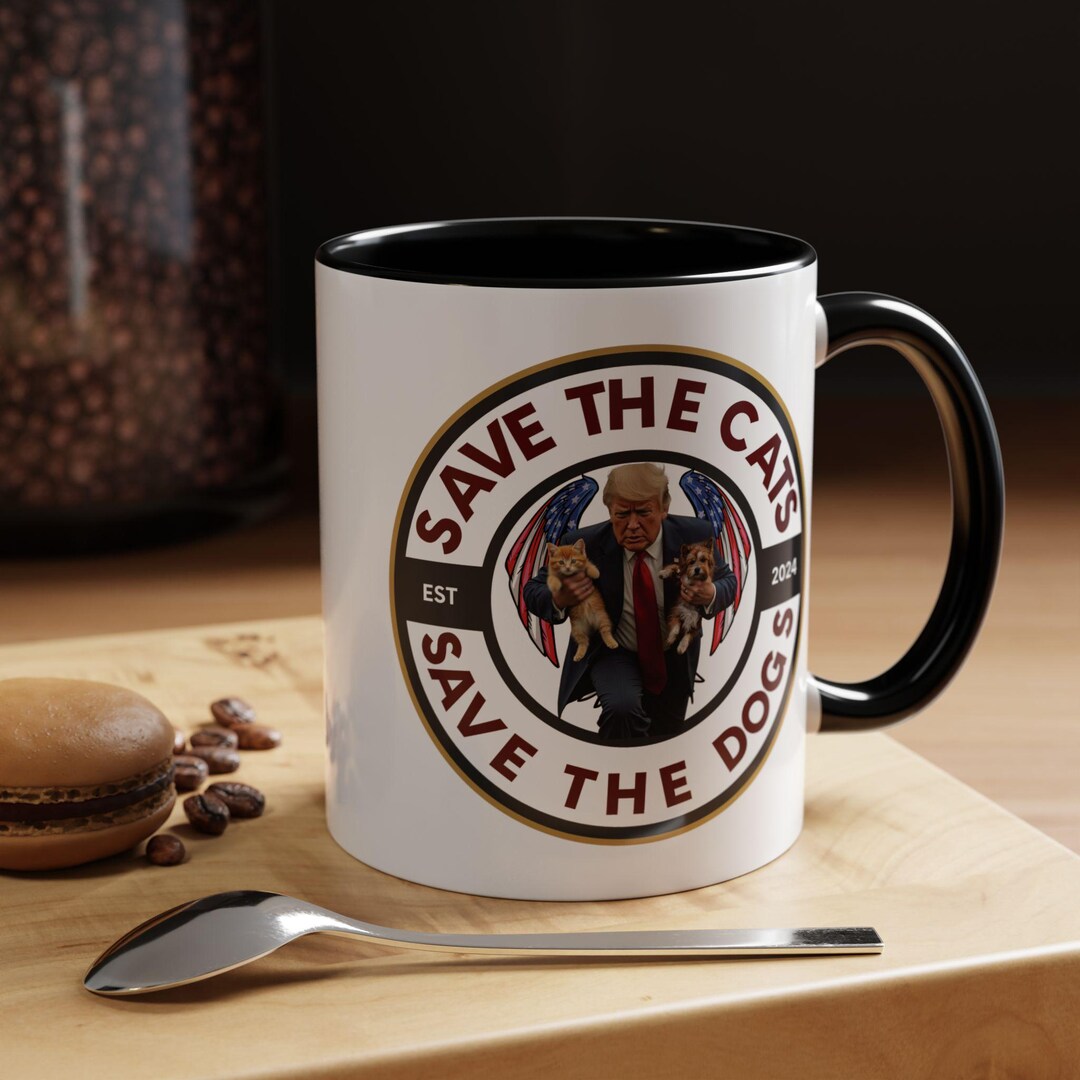 Trump 2024, America Elections Eagle Hero Coffee Mug-patriotic USA ...