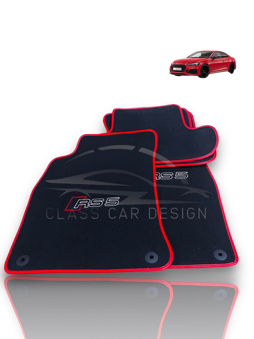 Luxury Car Carpet Velour Floor Mats for Audi RS5 , Floor Mats for Audi ...