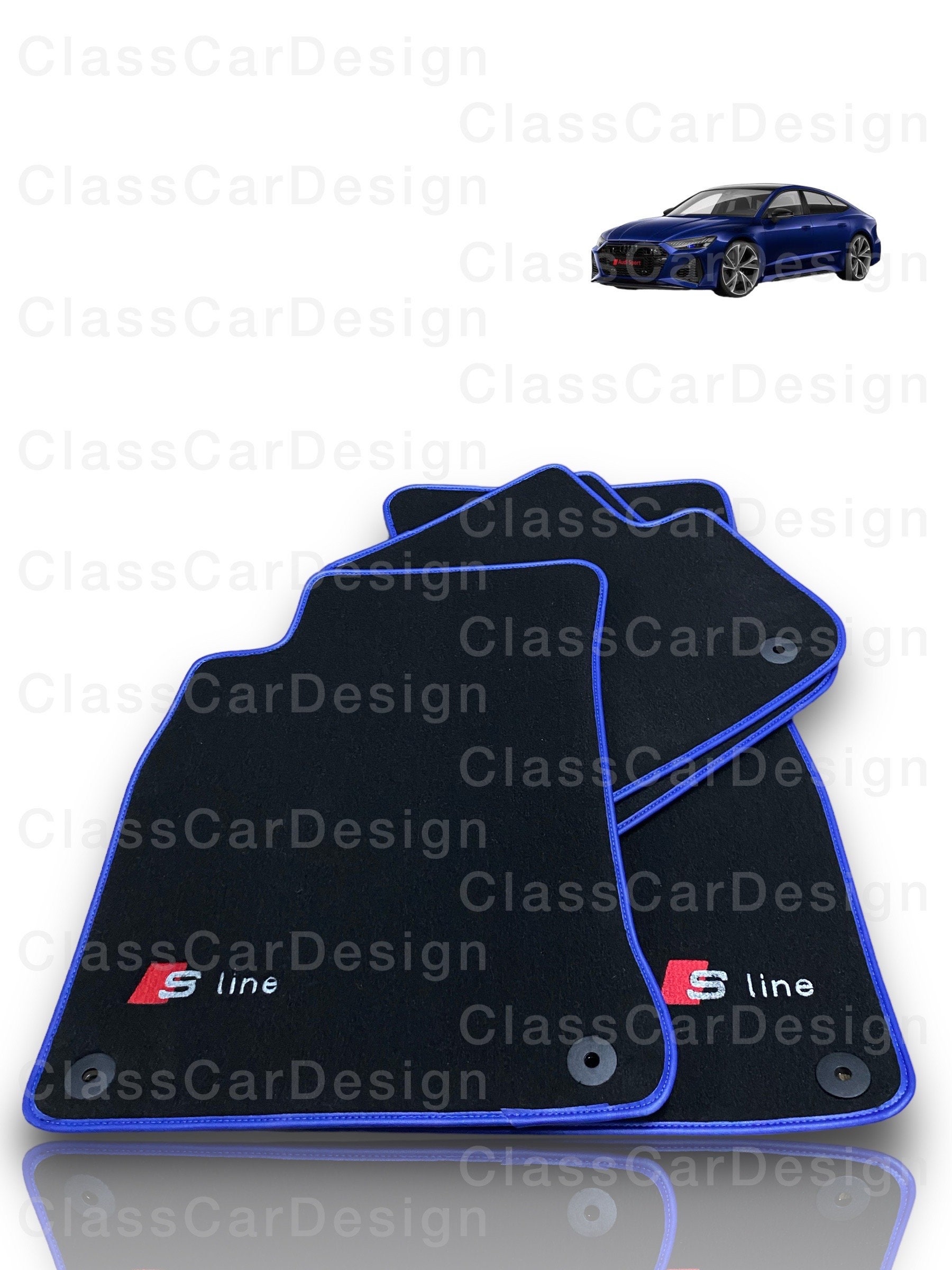 Audi s line floor mats store