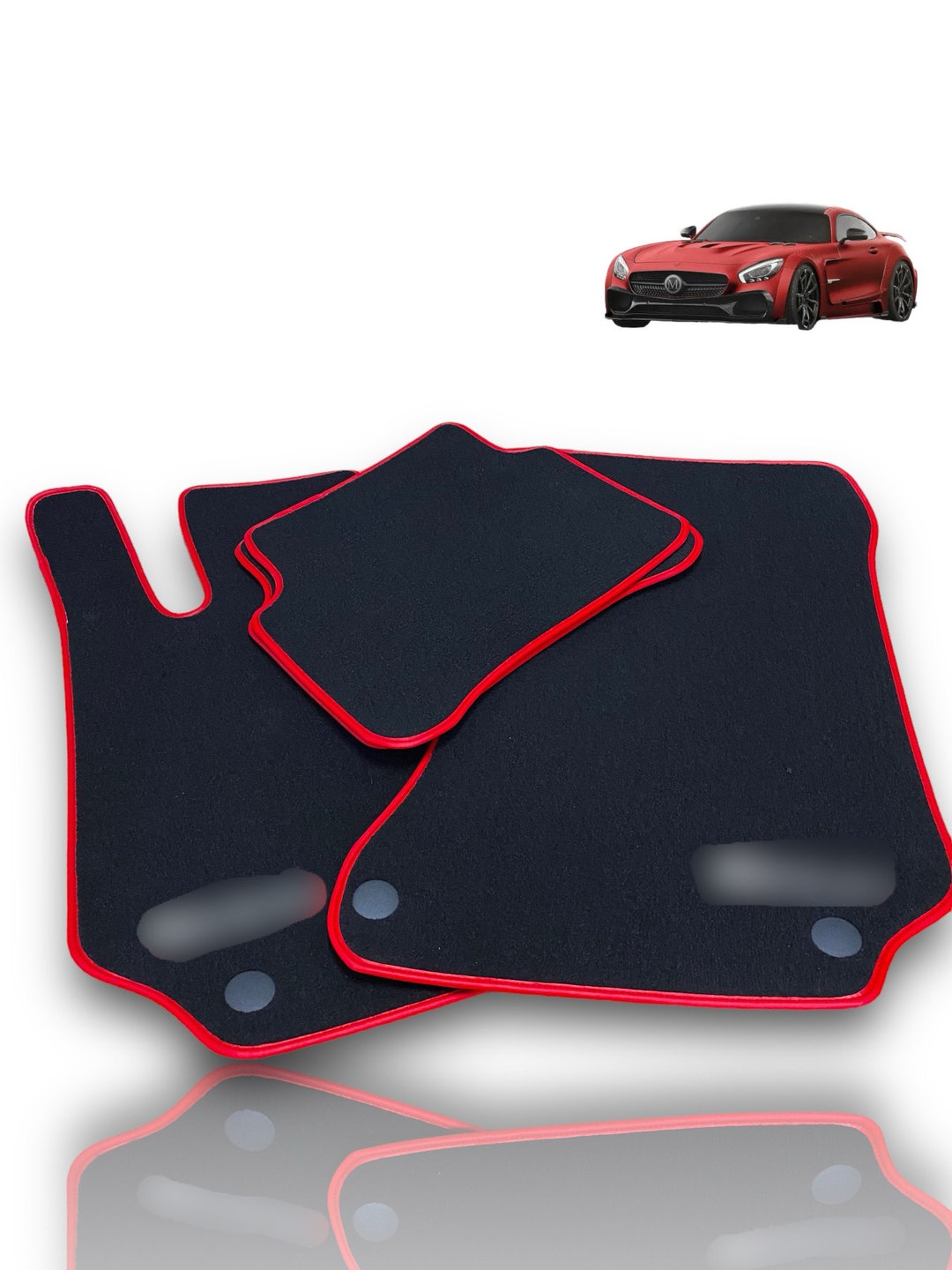 Luxury Carpet Floor Mats for Mercedes Benz Models AMG Gt-c-cl-cla-clc ...