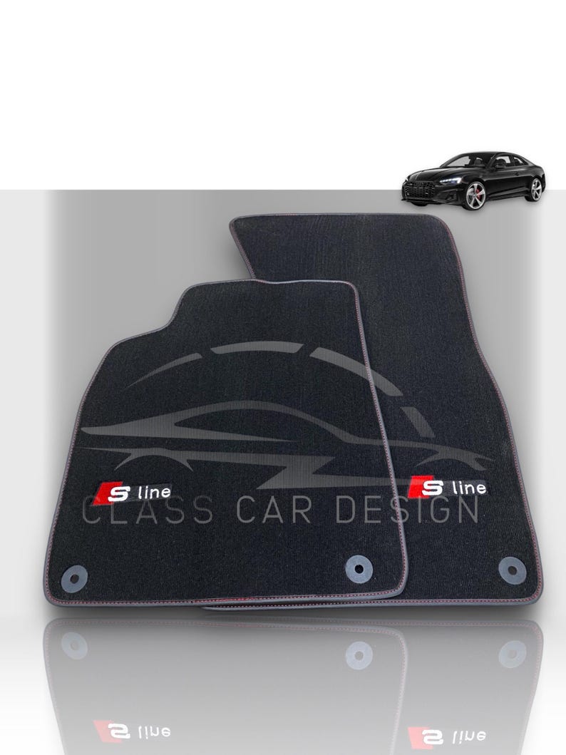 Luxury Car Carpet Velour Floor Mats for Audi A1-A3-A4-A5-A6-A7-A8-S-RS ...