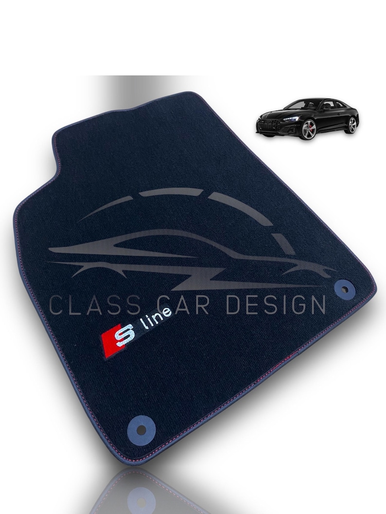 Luxury Car Carpet Velour Floor Mats for Audi A1-A3-A4-A5-A6-A7-A8-S-RS ...