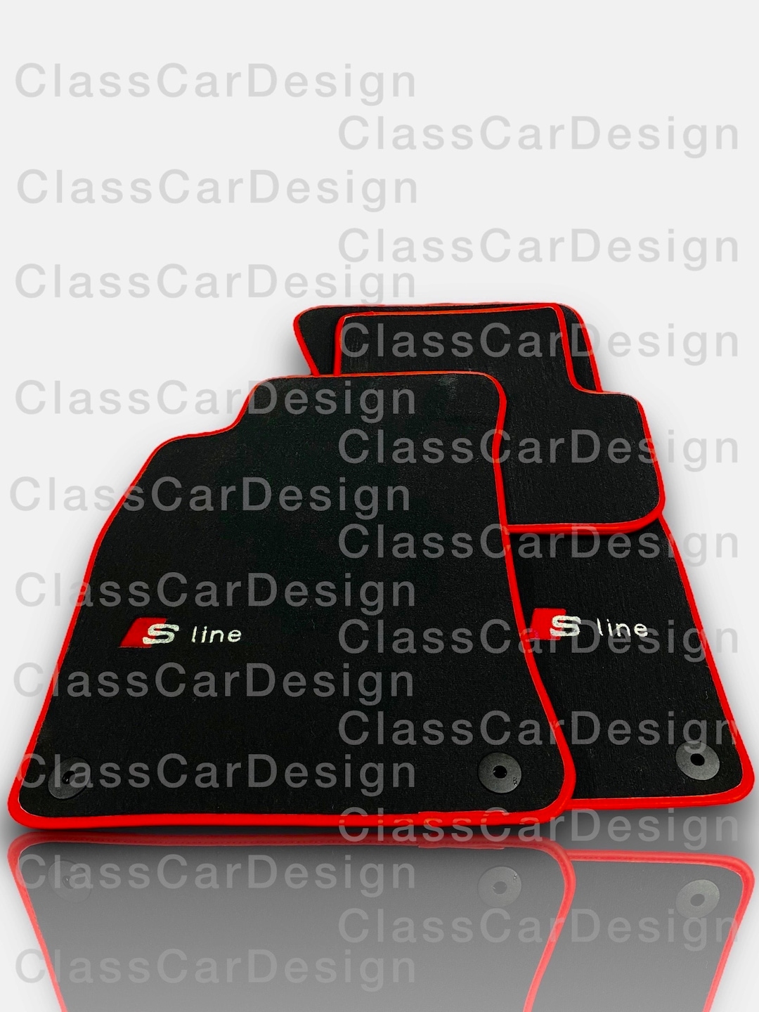 Luxury Car Carpet Velour Floor Mats for Audi A1-A3-A4-A5-A6-A7-A8-S-RS ...