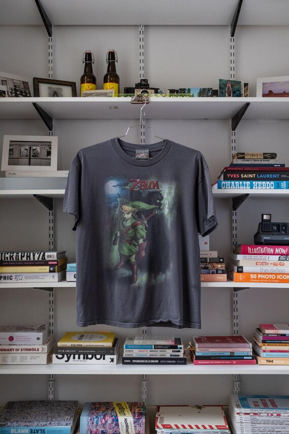 Zelda Twilight Princess Promo T-Shirt Grey - Gem